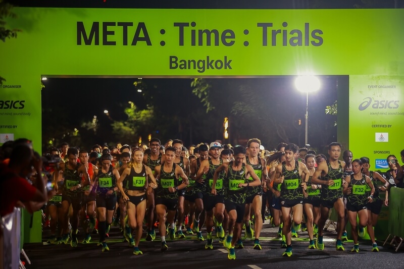 ASICS จัดงาน META : TIME : TRIALS BANGKOK สุดเอ็กซ์คลูซีฟ ให้เหล่านักวิ่งมาทุบสถิติและปลดล็อก ...